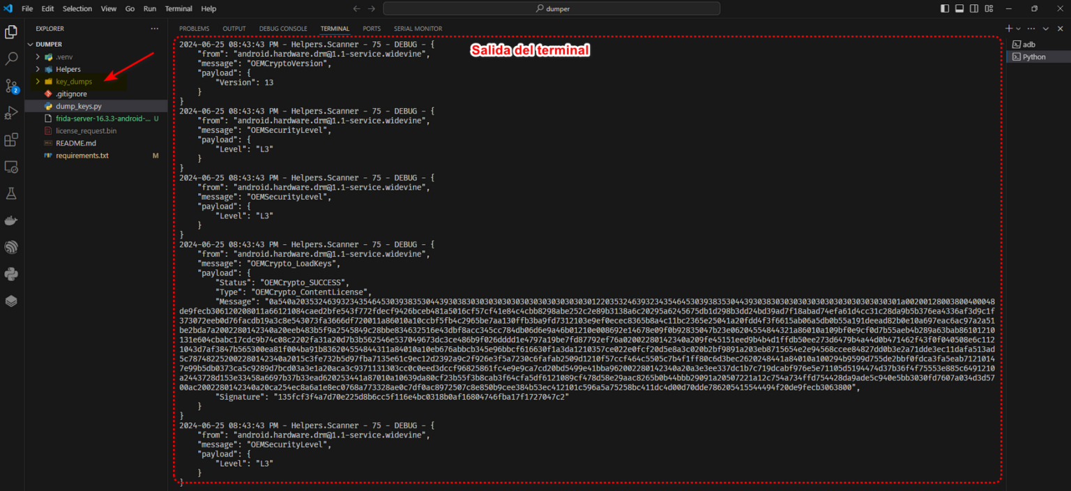Extracción de tu propio L3 CDM con Android Studio – guisKAS